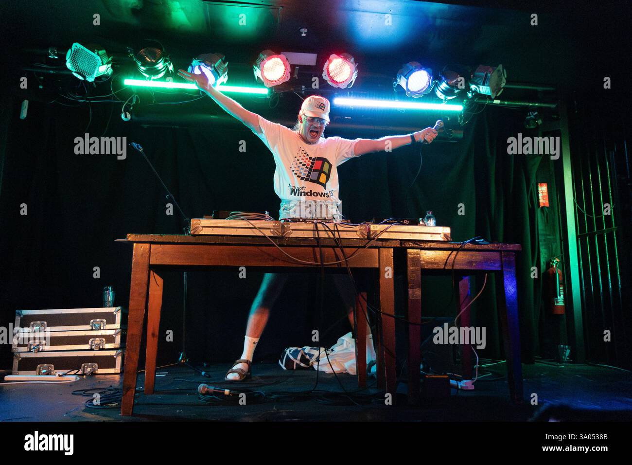 Windows 95 Man performs at the O2 Academy Islington 25/02/25 Stock ...