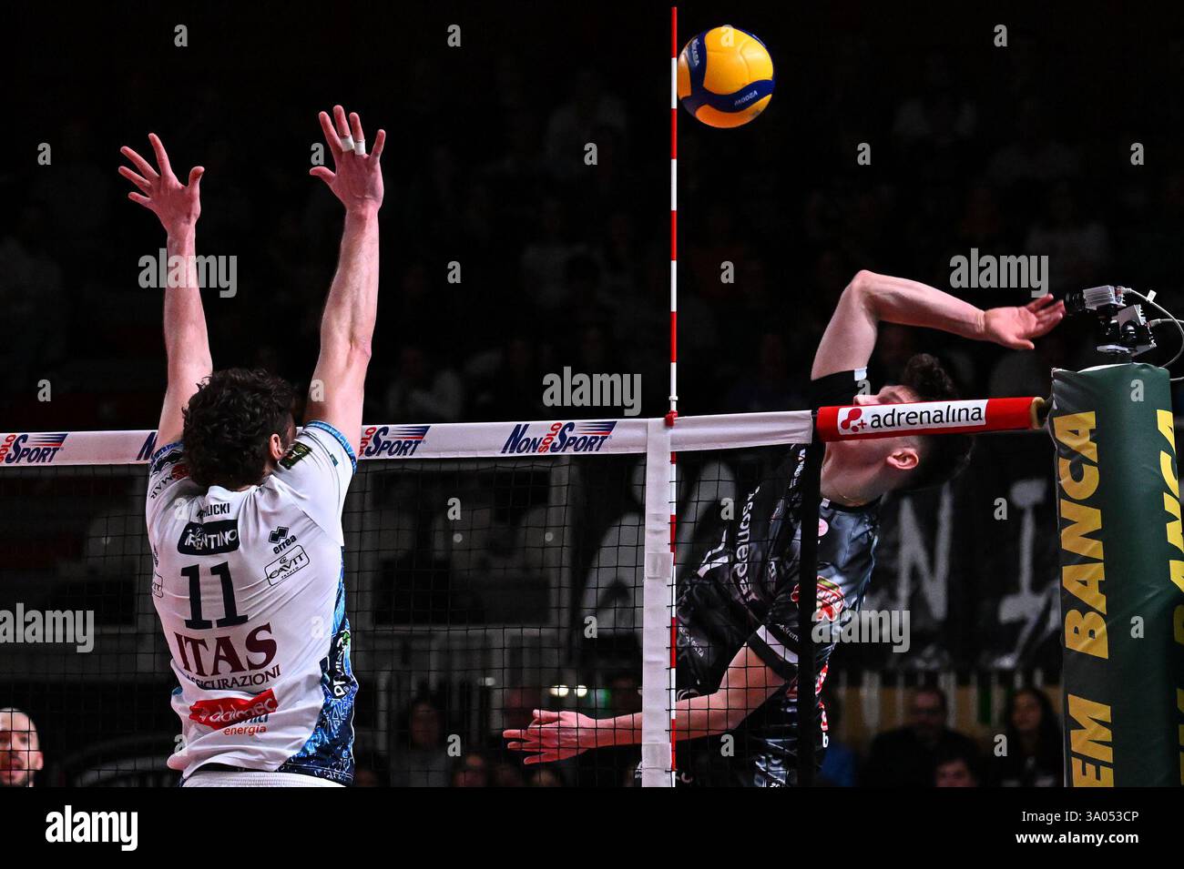 Padova, Italy. 02nd Mar, 2025. Luca Porro ( Sonepar Padova ) during the ...