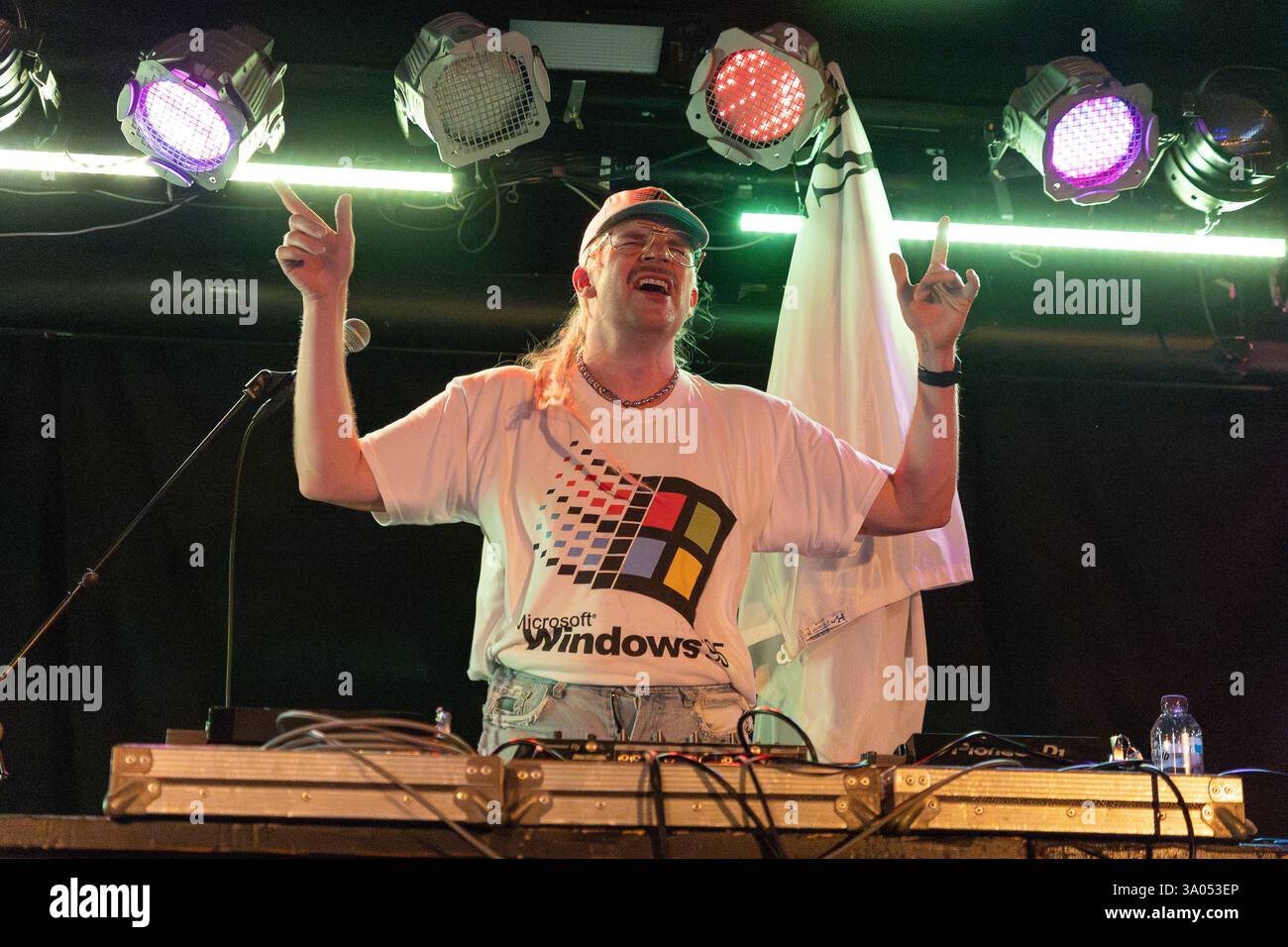 Windows 95 Man performs at the O2 Academy Islington 25/02/25 Stock ...