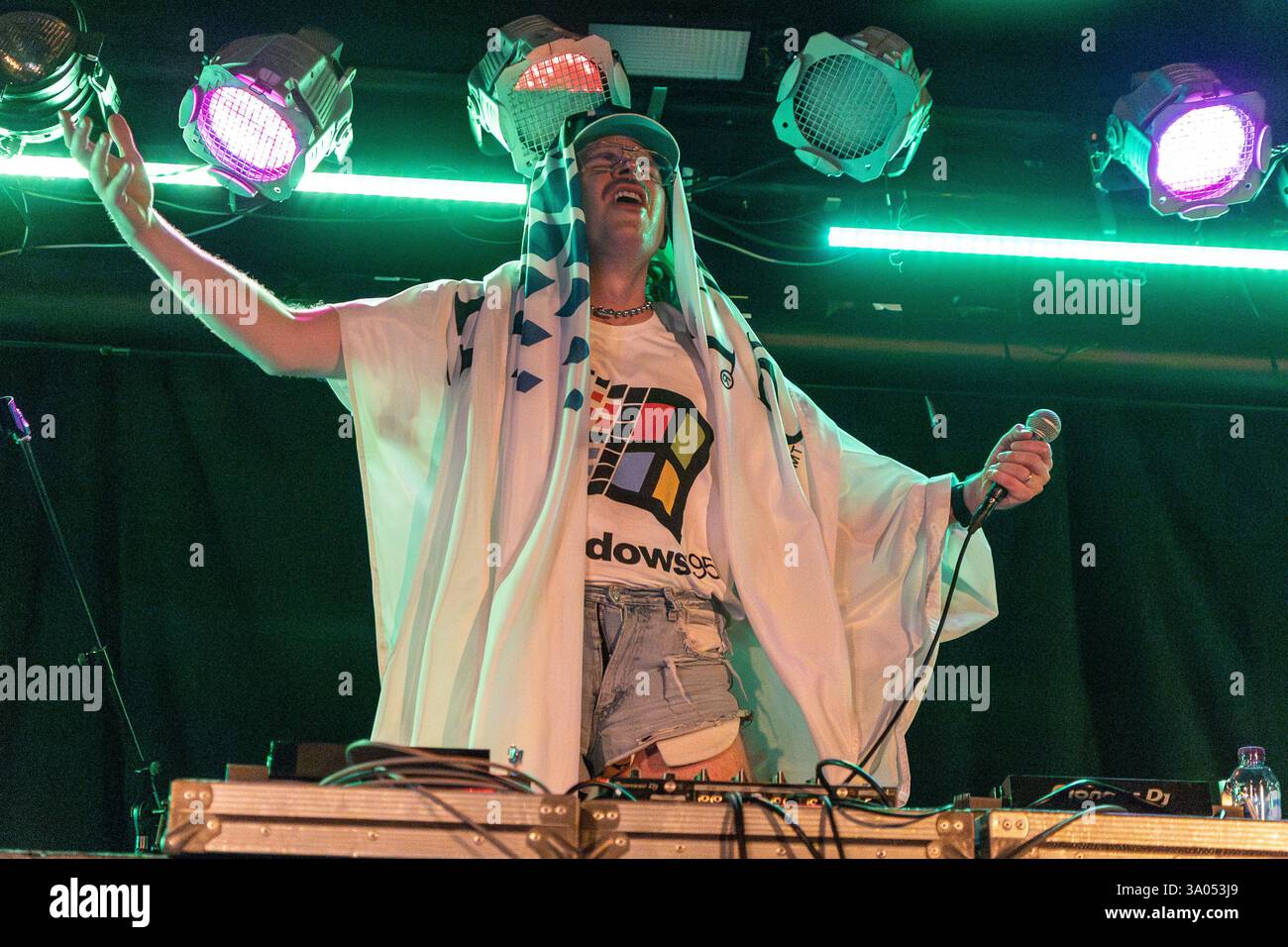 Windows 95 Man performs at the O2 Academy Islington 25/02/25 Stock ...