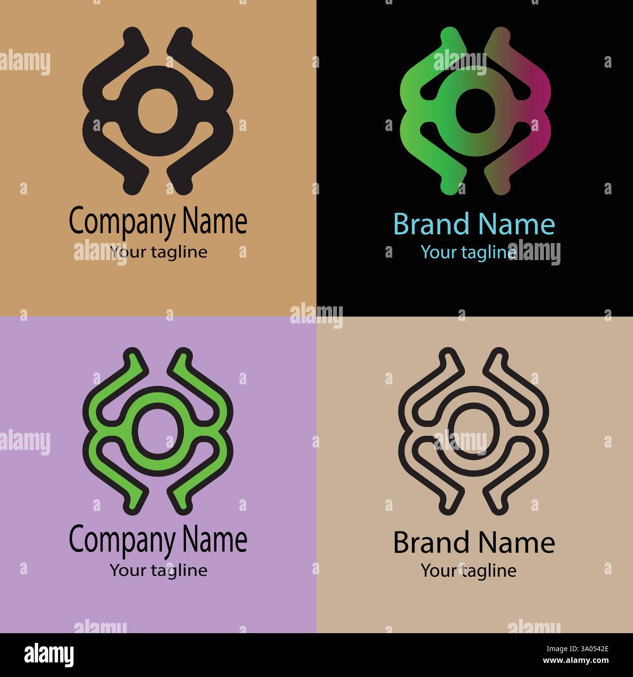 Professional Unique Latest logo design with different designs of the ...
