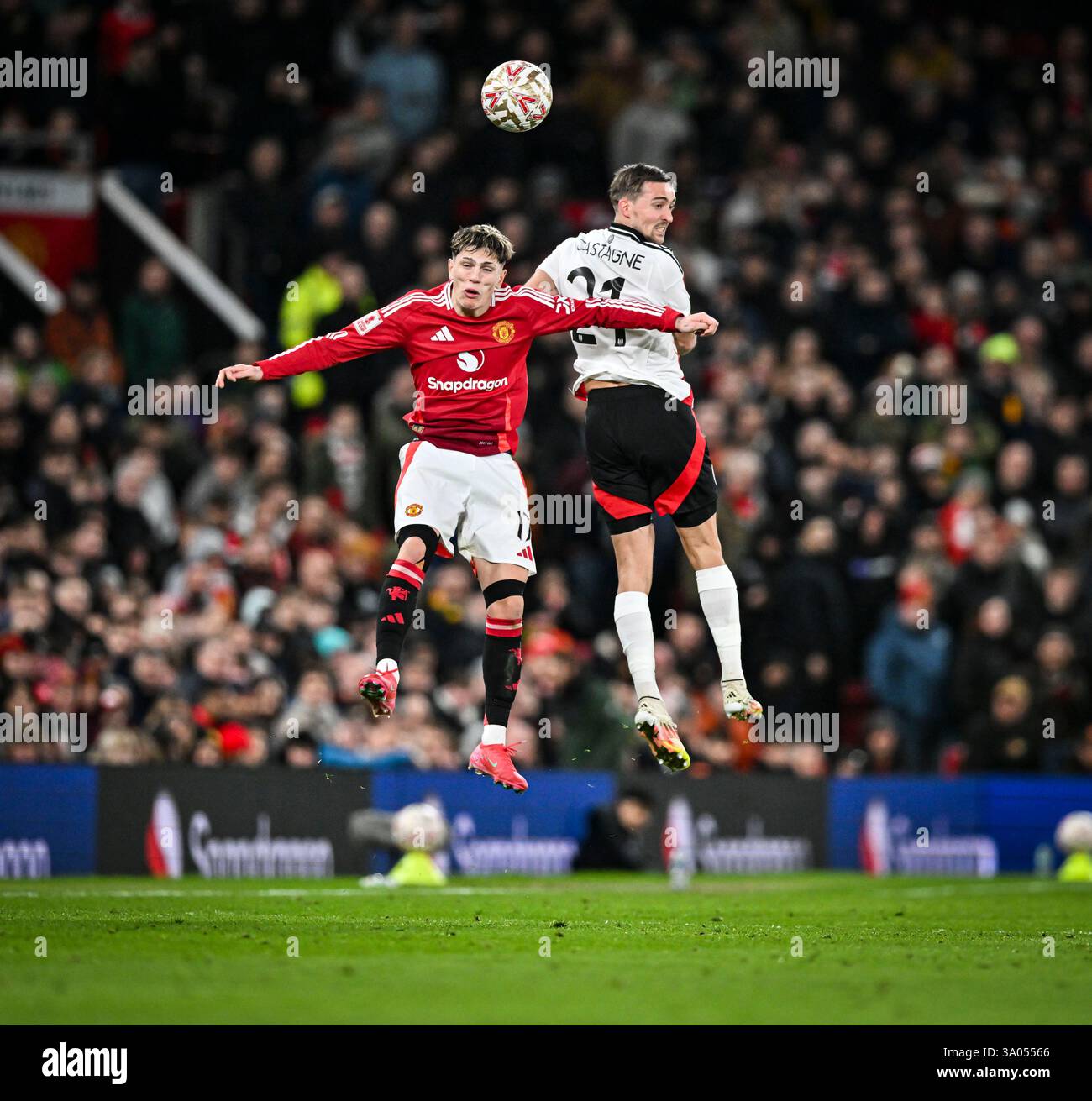 Old Trafford, Manchester, UK. 2nd Mar, 2025. FA Cup Fifth Round ...