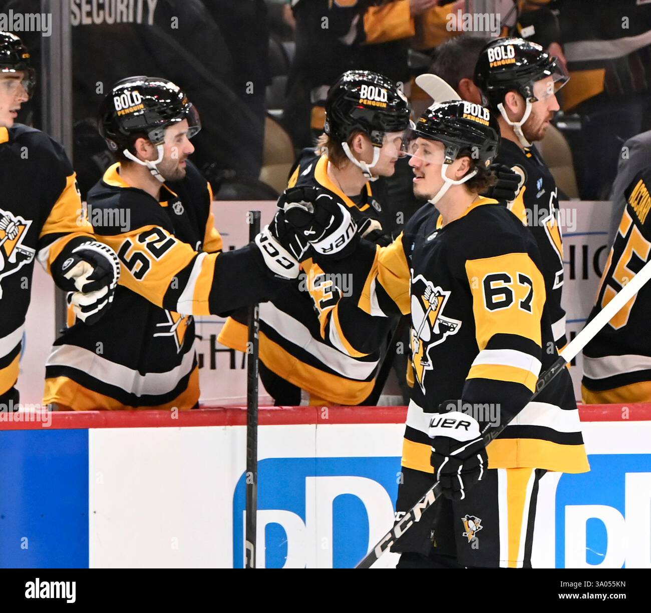 Pittsburgh, United States. 02nd Mar, 2025. Pittsburgh Penguins right ...