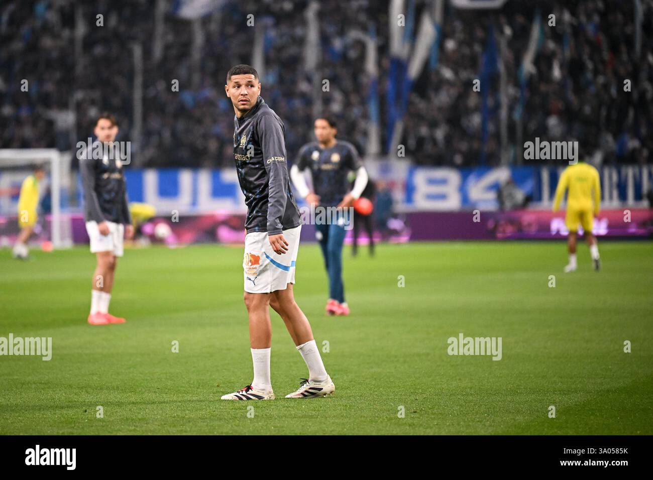 France. 02nd Mar, 2025. 11 Amine HARIT (om) during the Ligue 1 McDonald ...