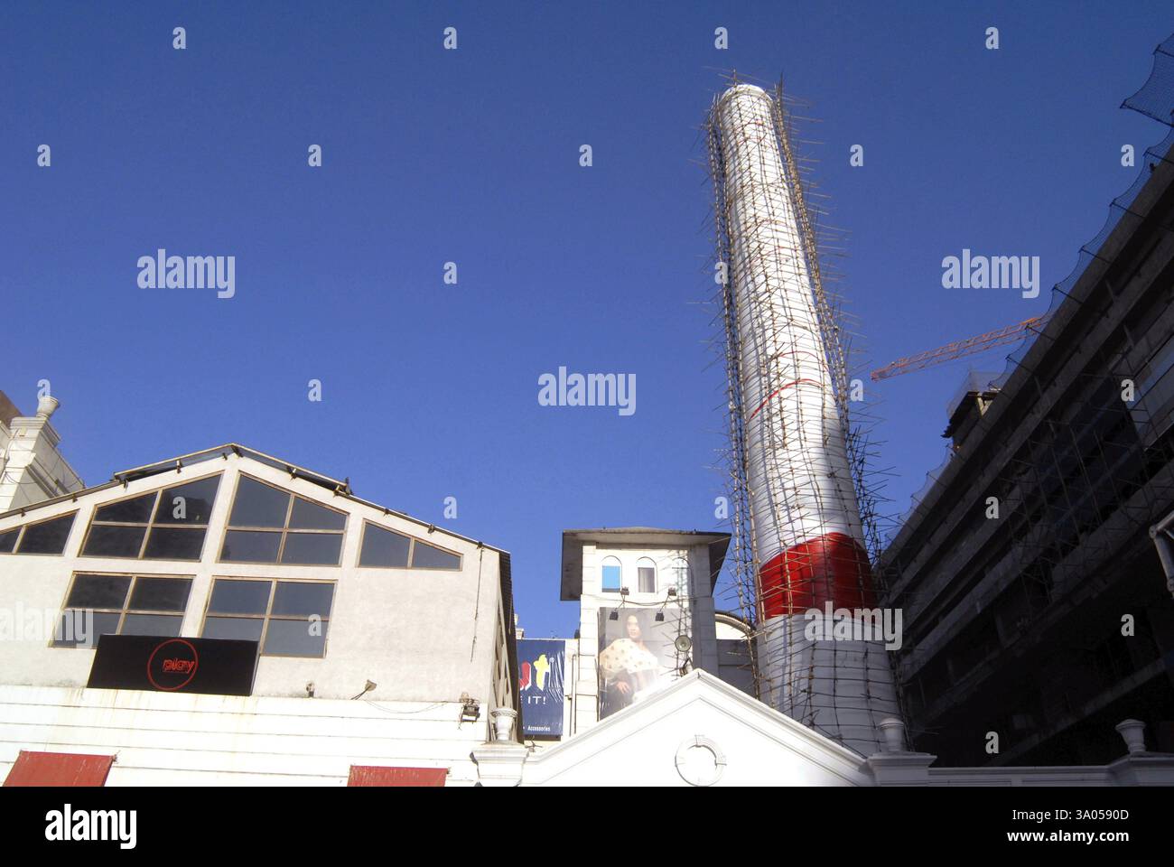 Phoenix mill compound at Lower Parel in Bombay Mumbai, Maharashtra ...