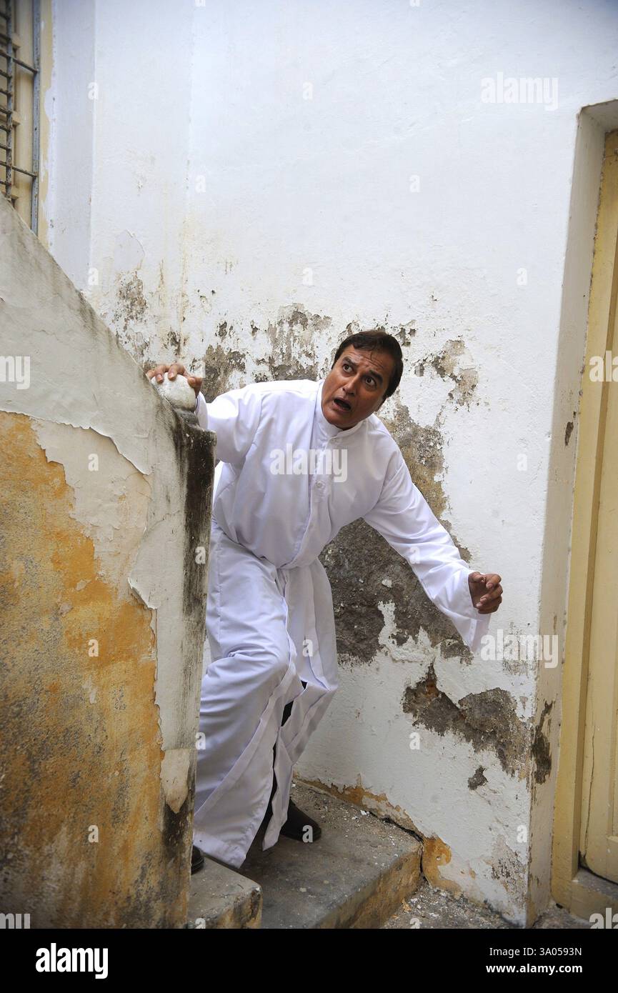 Actor on sets of television serial, Diu, India NO MR Stock Photo - Alamy
