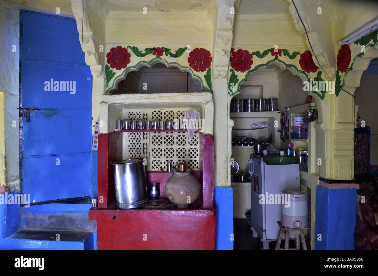 Traditional house Jodhpur Rajasthan India Asia Stock Photo - Alamy