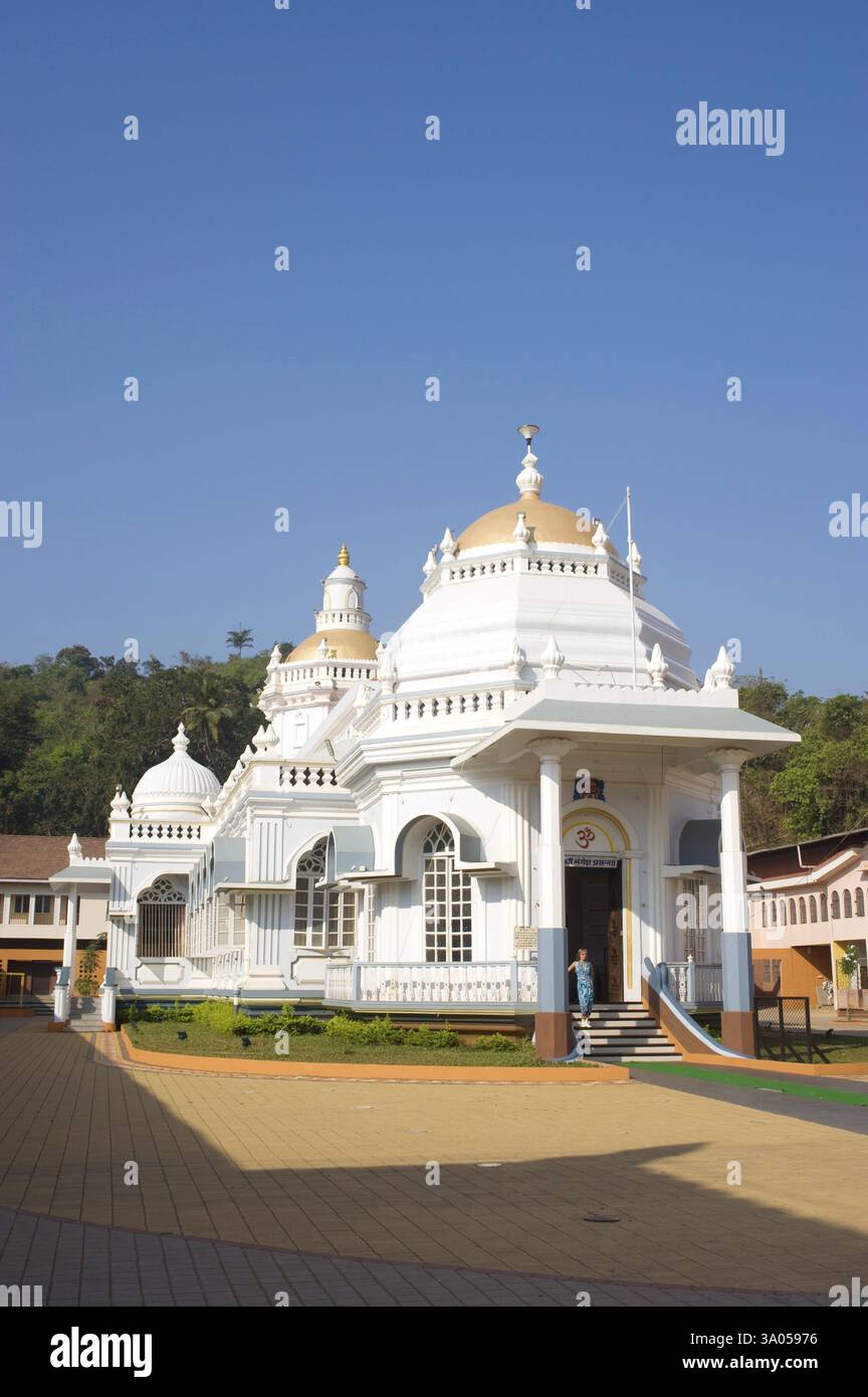 Shri mangesh temple at priol, Ponda, Goa, India, Asia Stock Photo - Alamy