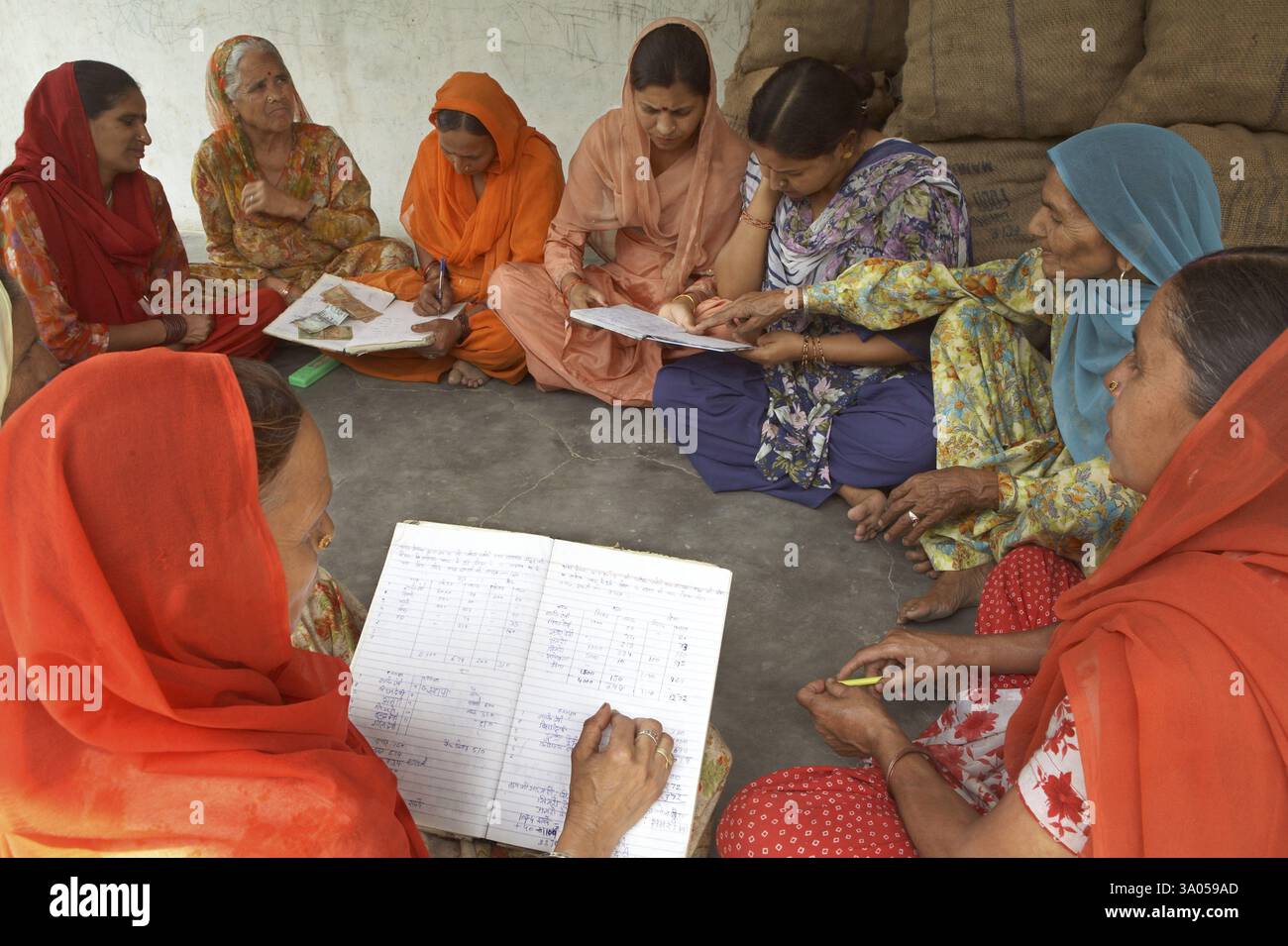 Women volunteers of NGO Chinmaya Organization of Rural Development CORD ...