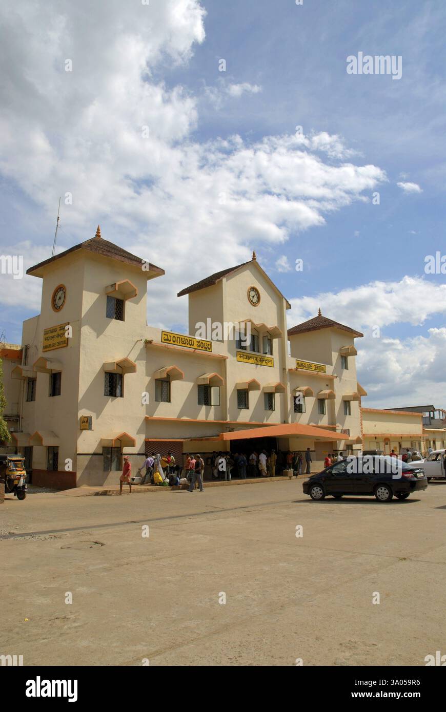 Mangalore central railway station, Karnataka, India, Asia Stock Photo ...