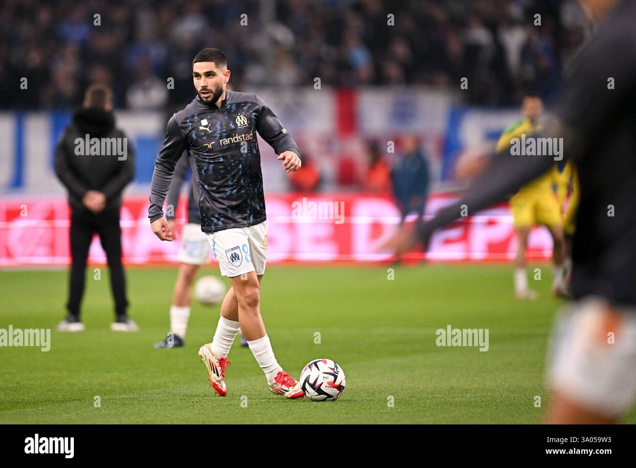 08 Neal MAUPAY (om) during the Ligue 1 McDonald's match between ...