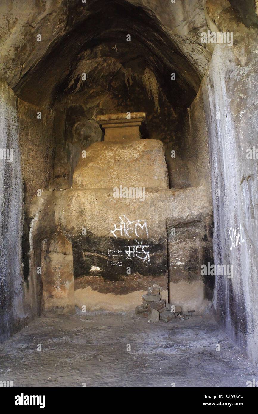 Junner caves named Amba Ambica, Buddhist cave Lenyadri Ganesh lena ...