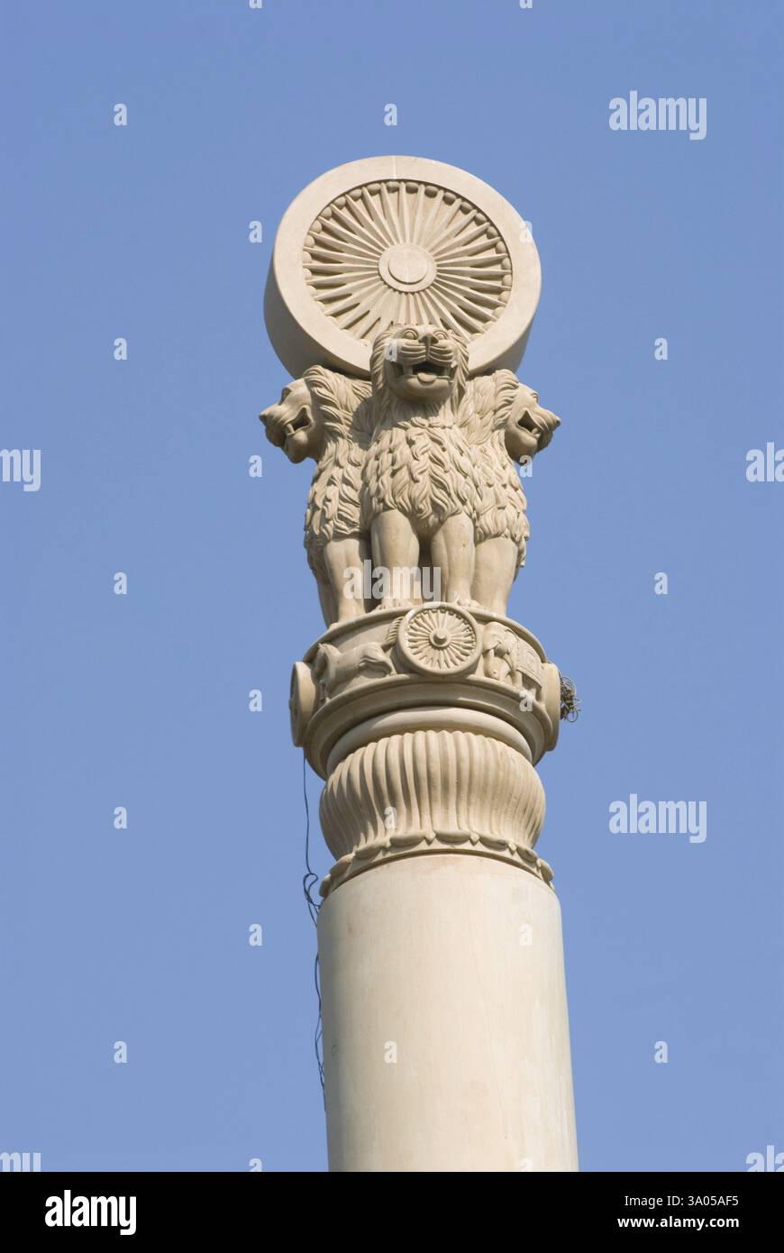 Ashok stambh pillar at pagoda vipassana centre, Gorai, Borivali, Mumbai ...
