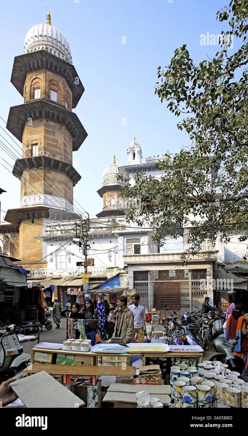 Jama Masjid built in 1837 by Qudsia Begum, Bhopal, Madhya Pradesh ...