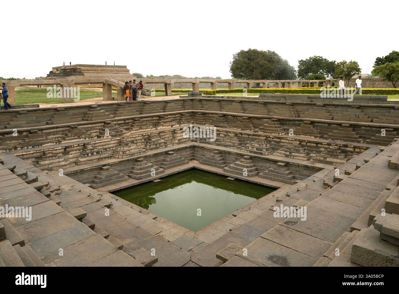 Stepped Tank in Hampi, Karnataka, India, Asia Stock Photo - Alamy