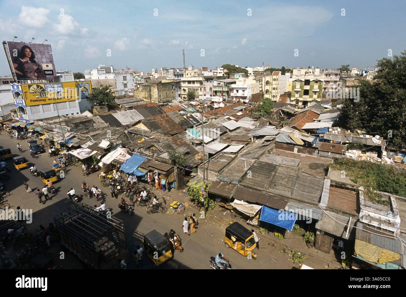 Zam bazaar market, Madras Chennai, Tamil Nadu, India, Asia Stock Photo ...