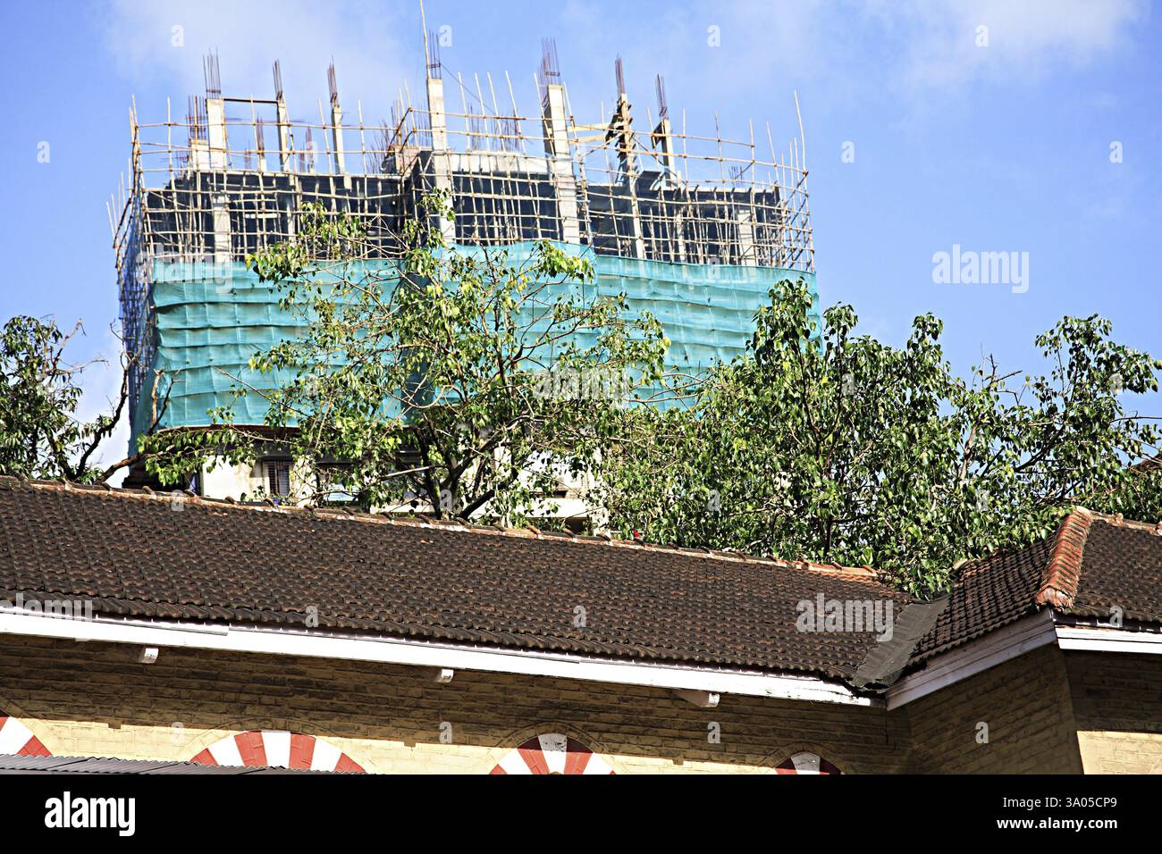 Old building Sharaf foundation and construction, Charni road, Bombay ...