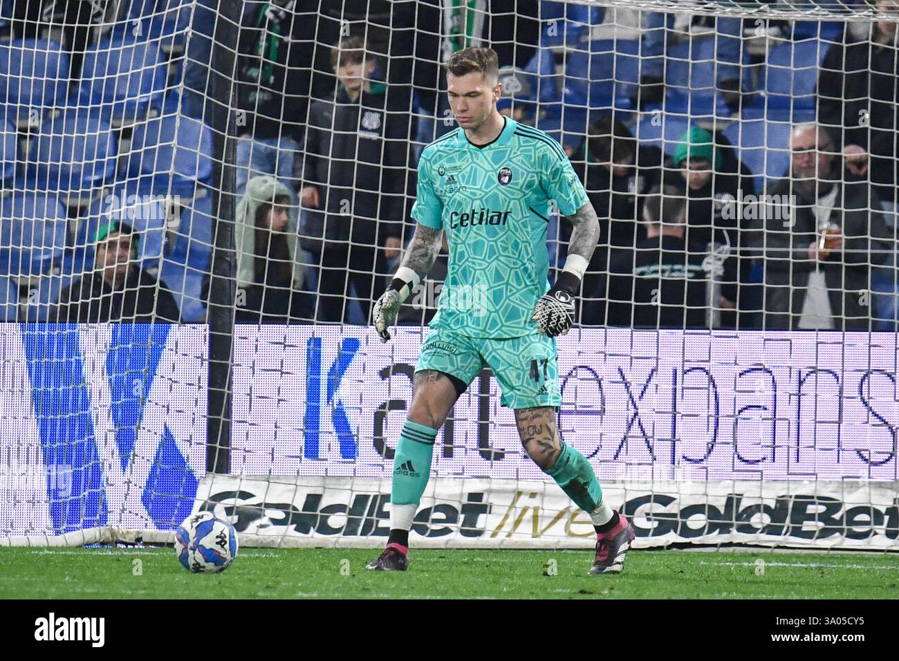 Reggio Emilia, Italy. 01st Mar, 2025. Adrian Semper (Pisa) during USS ...