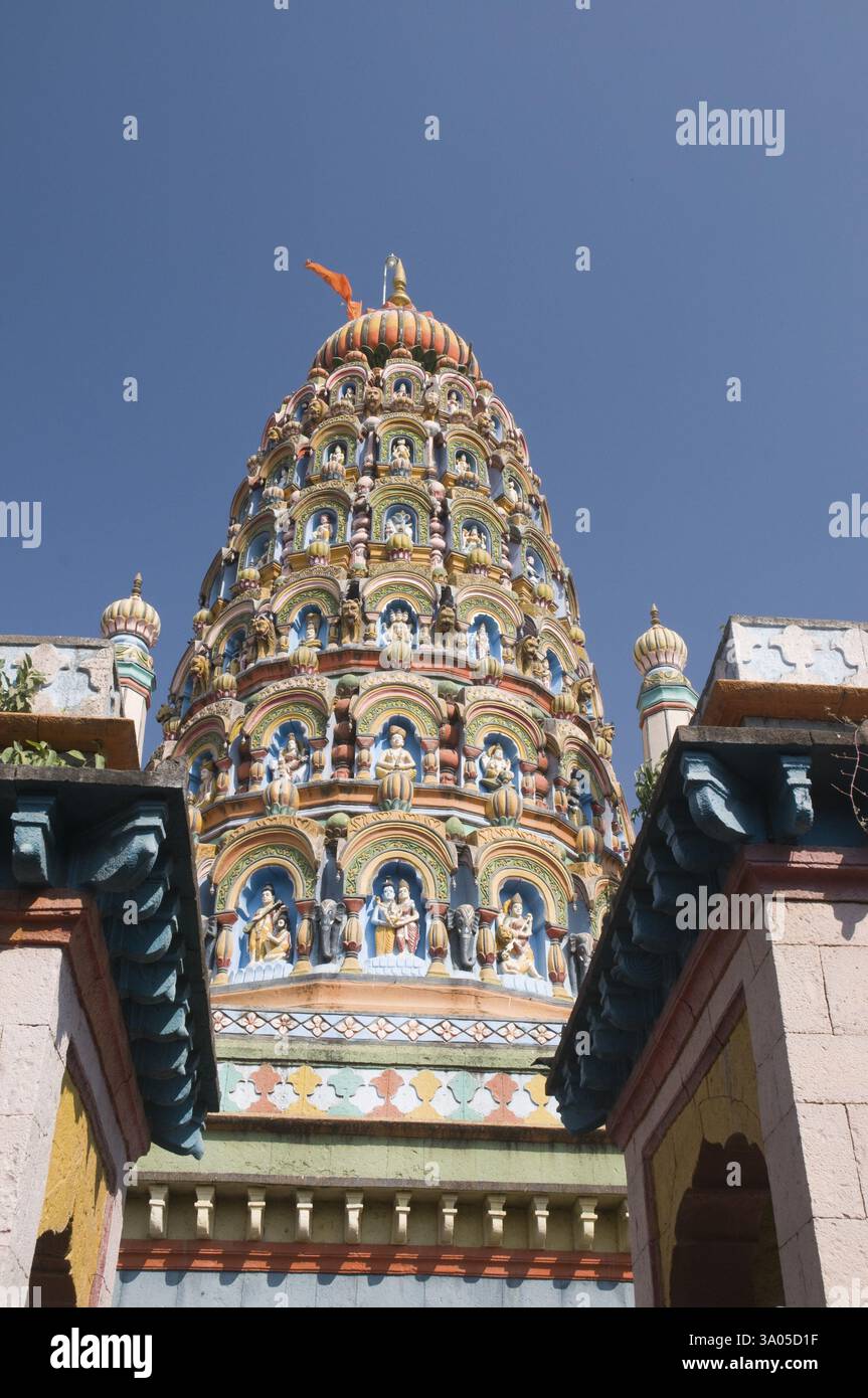 Jagdamba Temple Siddhatek Maharashtra India Asia Feb 2011 Stock Photo ...