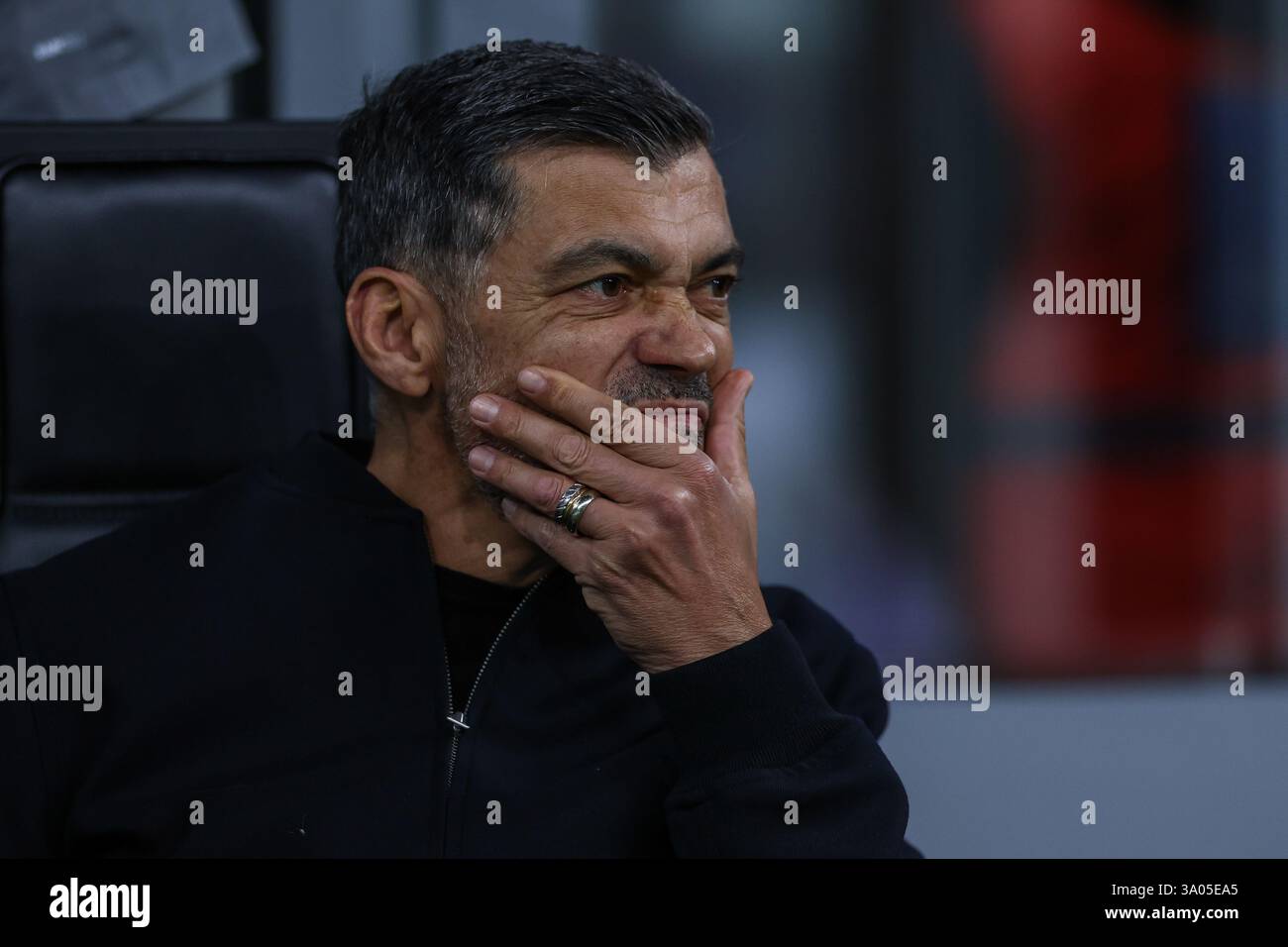 Milan, Italy. 02nd Mar, 2025. Sergio Conceicao Head Coach of AC Milan ...