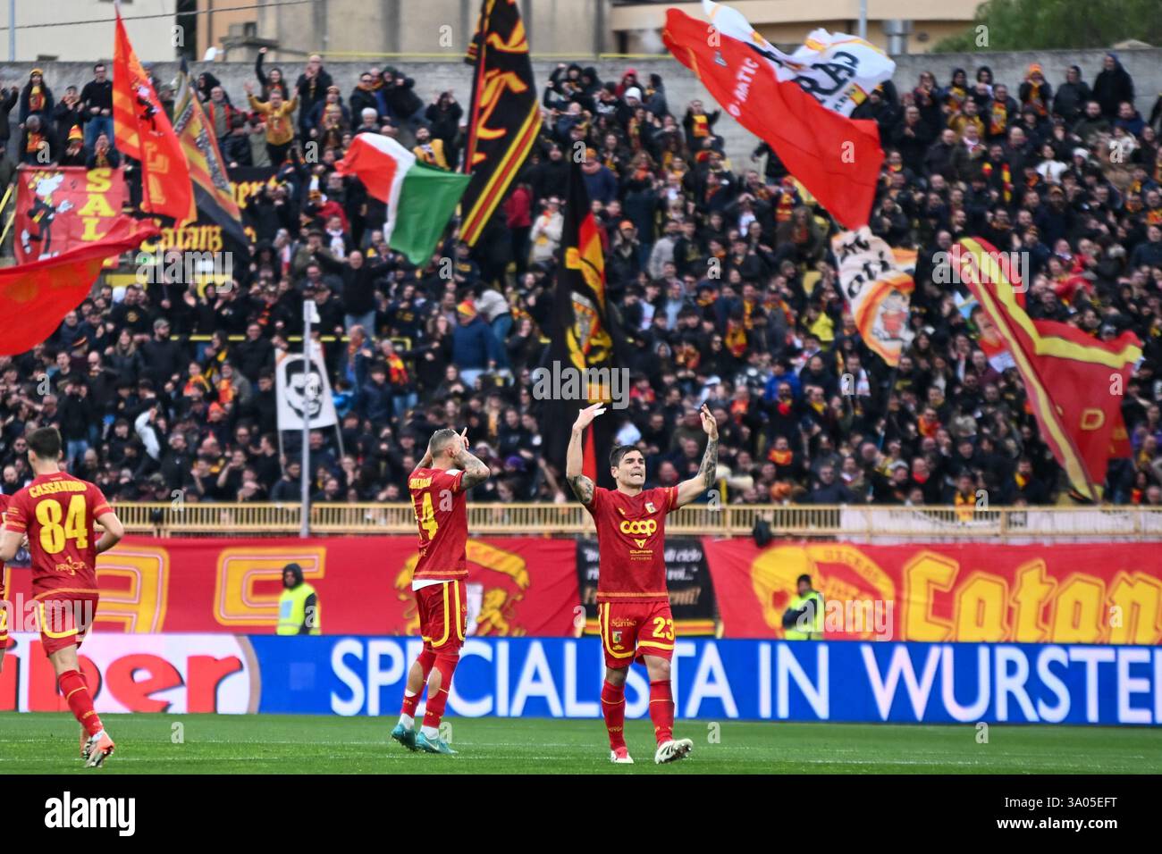Catanzaro, Italy. 02nd Mar, 2025. during US Catanzaro vs AC Reggiana ...