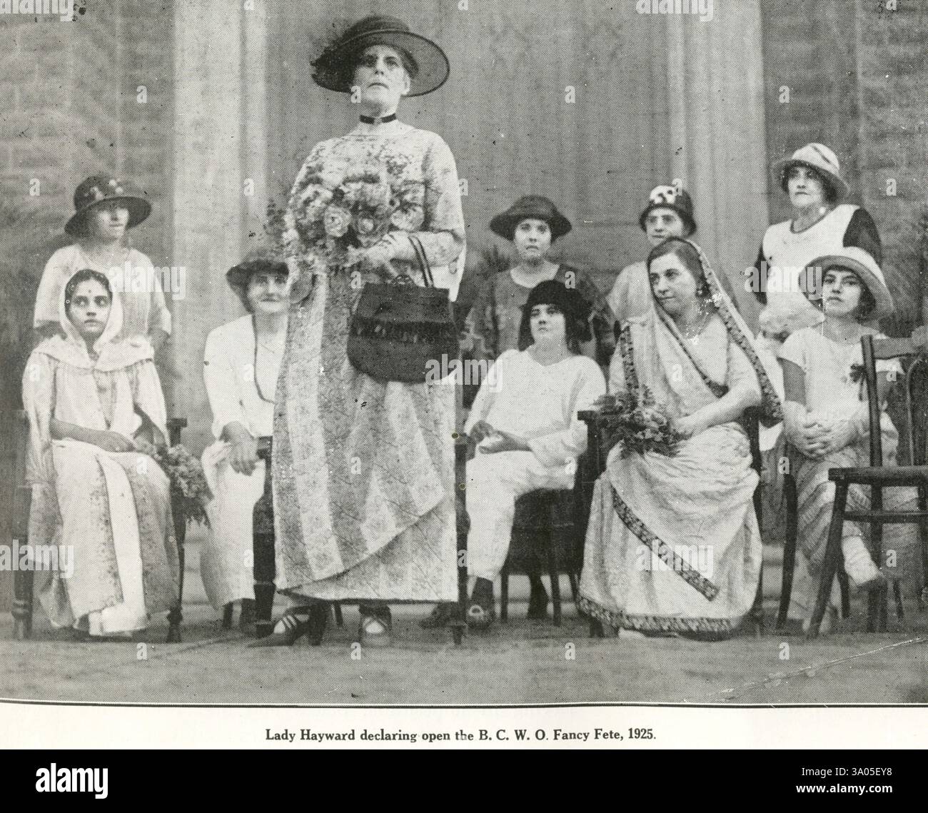 Catholic community Lady Harward declaring open B. C. W. O. Fancy Fete ...