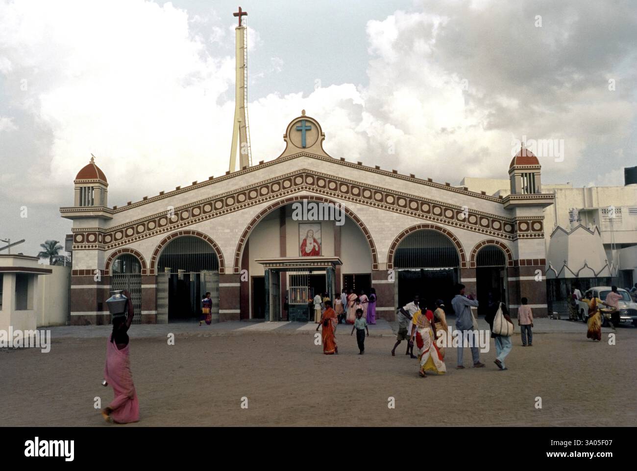 Velankanni church dedicated to our lady of health at Elliot beach ...