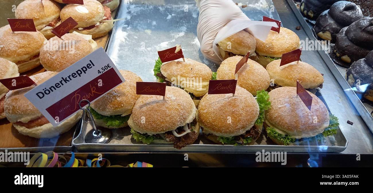 Dönerkreppel aus Nidda Im hessischen Nidda kreiert die Bäckerei Renk ...