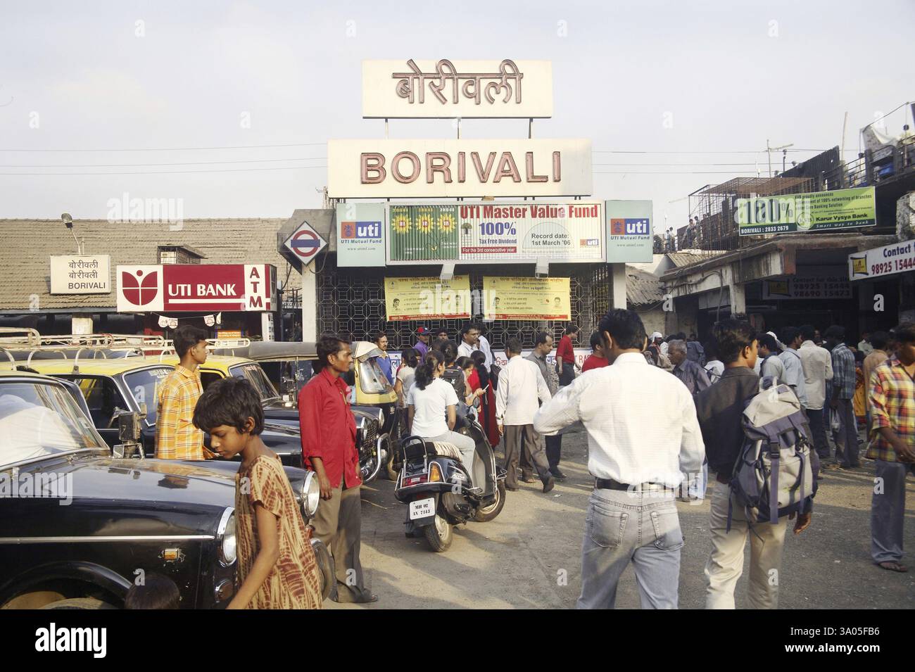 Borivali Railway Station, western sub-urban, old structure of the ...
