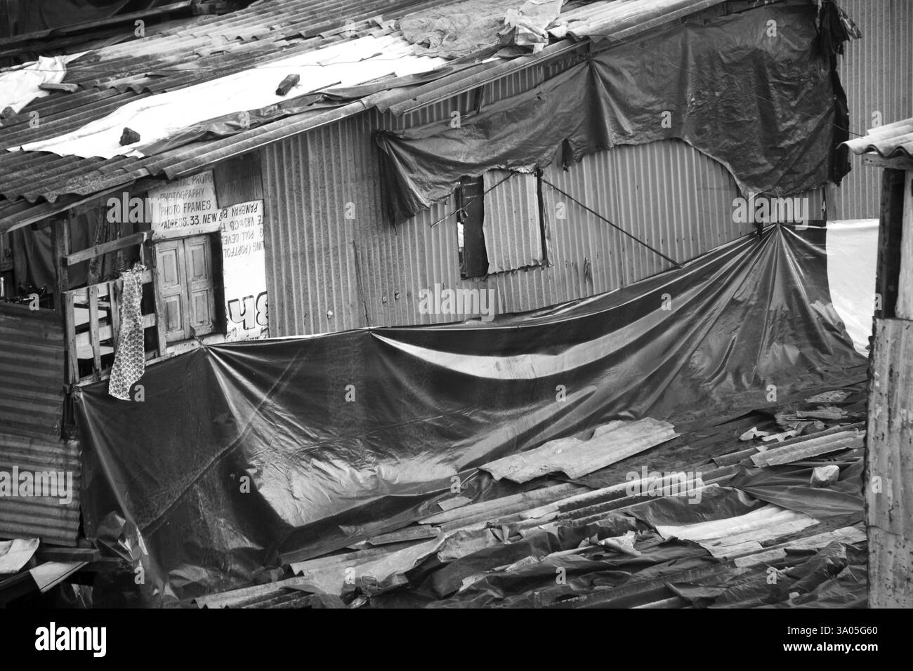 Slum Behram Naupada at Anant Kanekar Marg, Bandra, Bombay Mumbai ...