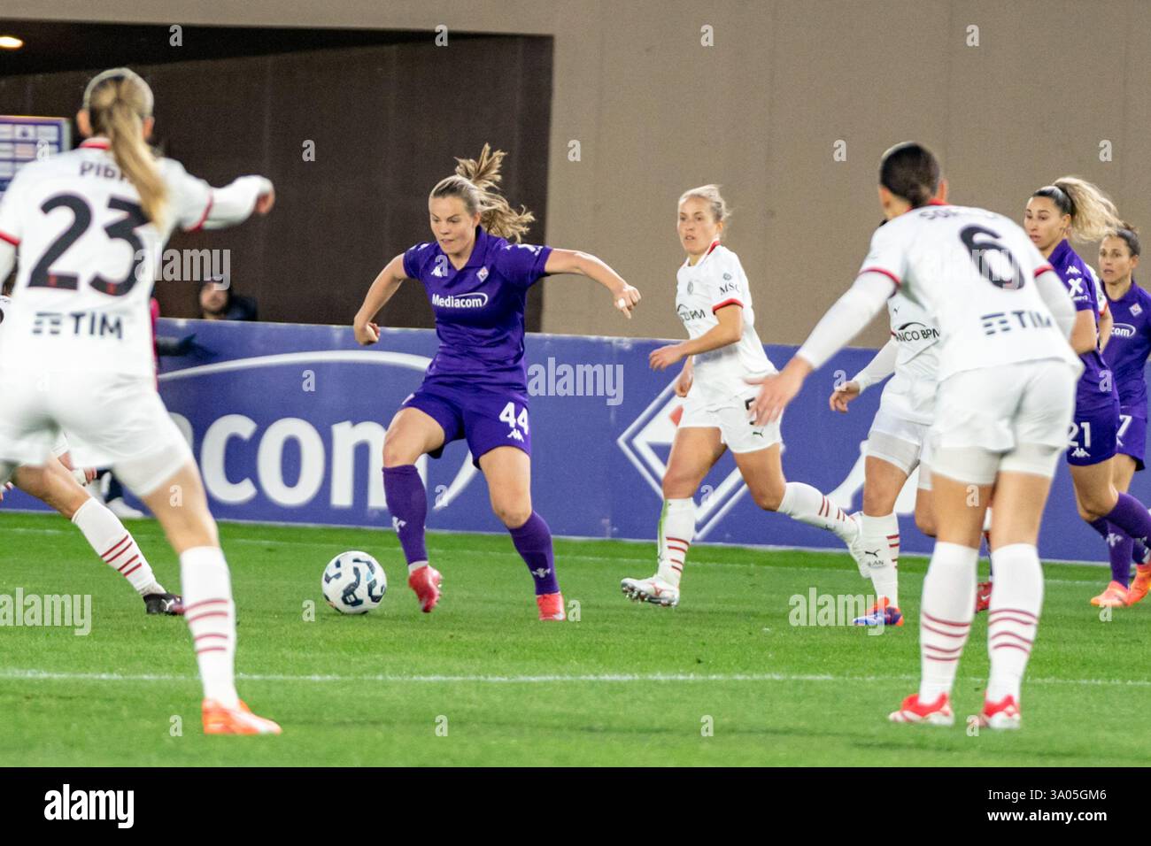 Emma Faerge (Fiorentina Femminile) during ACF Fiorentina vs AC Milan ...