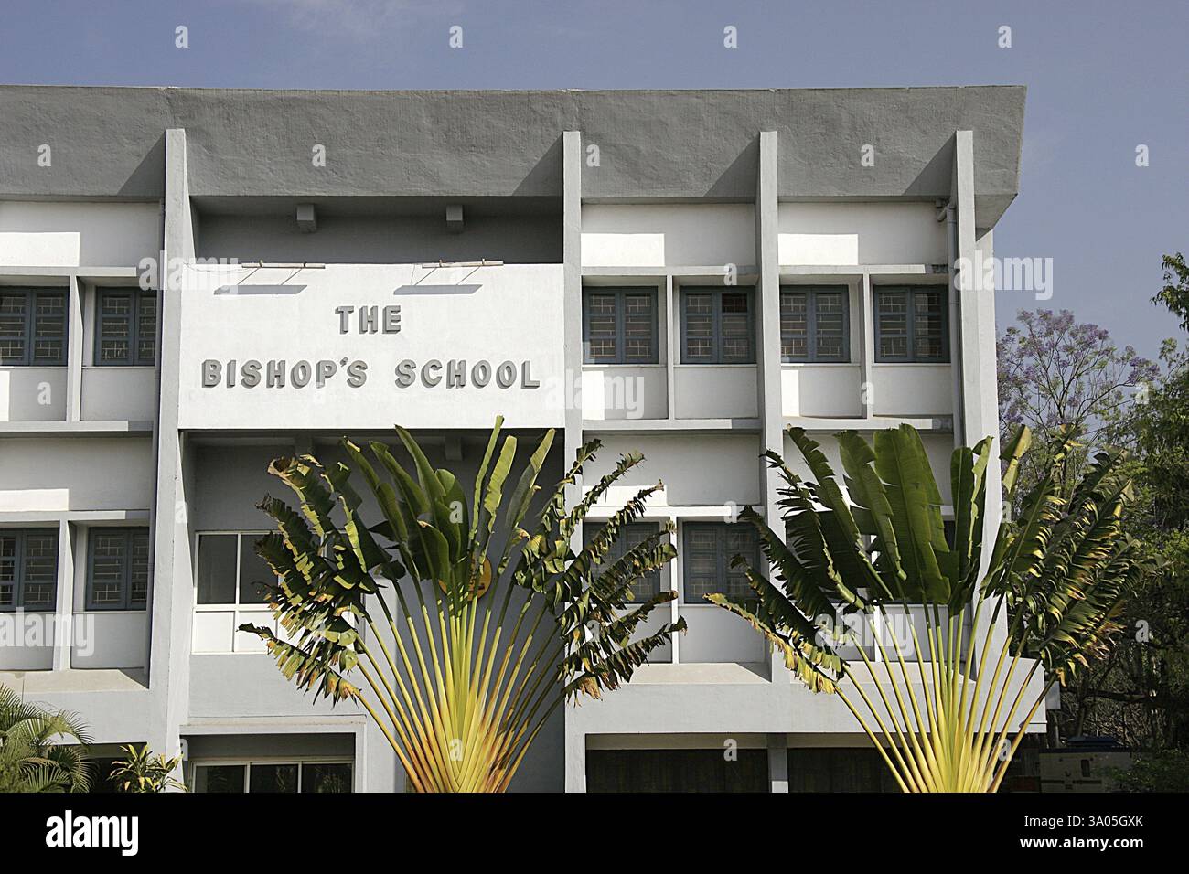 Architecture, The Bishop's School building, Camp, Pune, Maharashtra, India, Asia Stock Photo - Alamy