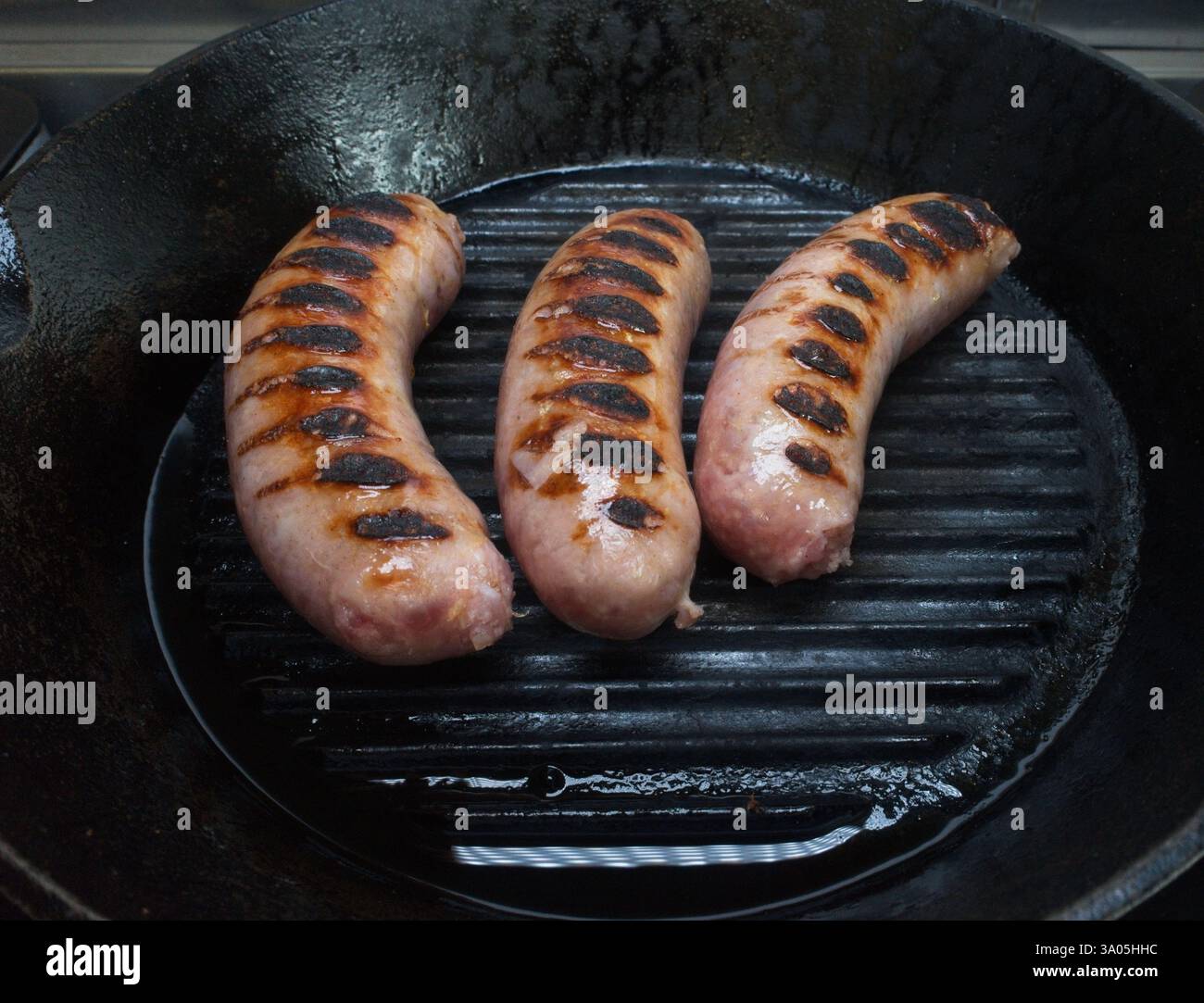 Sausage on stick frying hi-res stock photography and images - Alamy