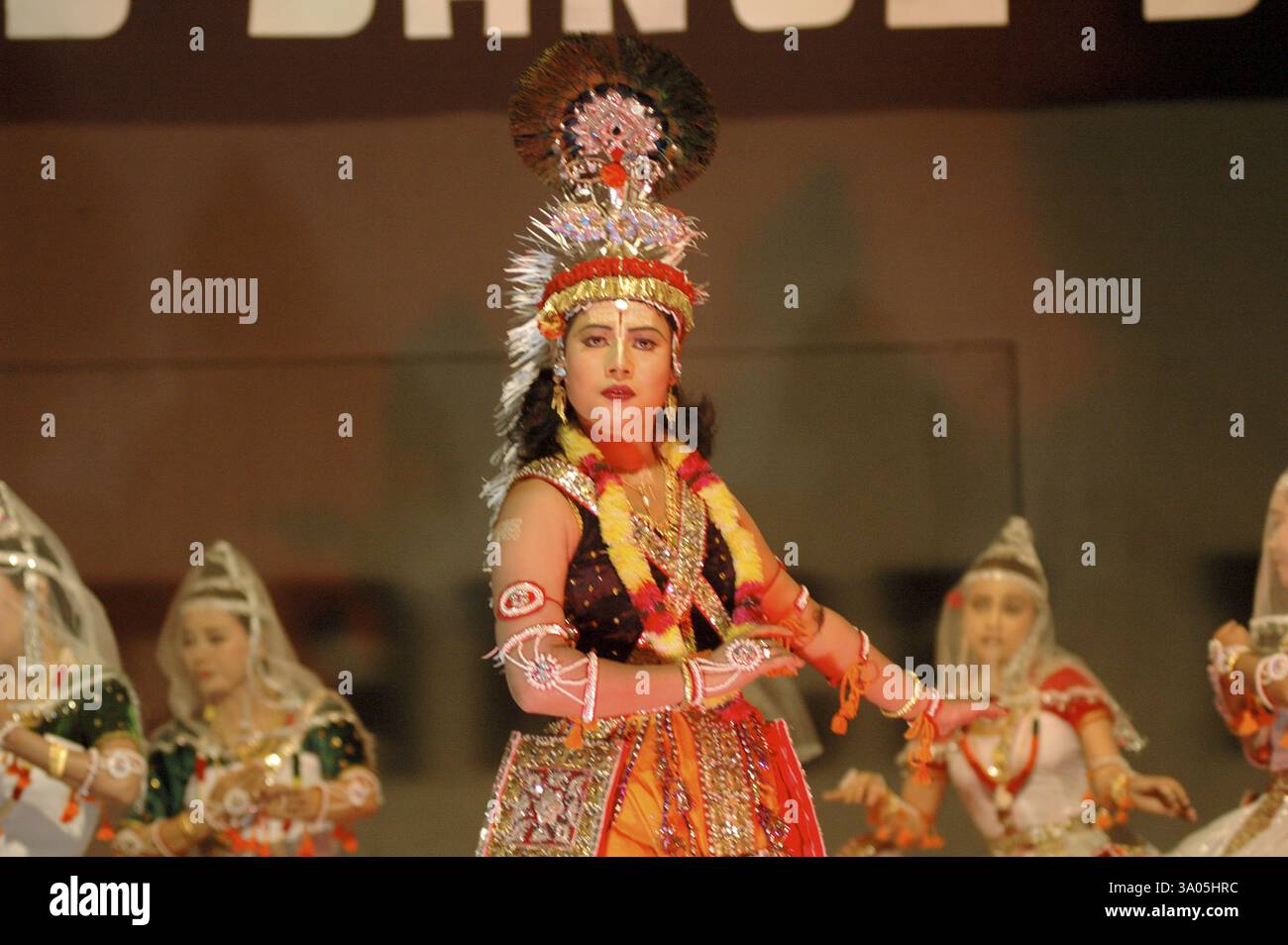 Ras Leela, famous classical Manipuri dance form is based on the ...