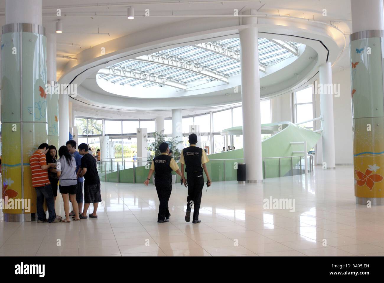 People walking at Sentosa station, Singapore, Asia Stock Photo - Alamy