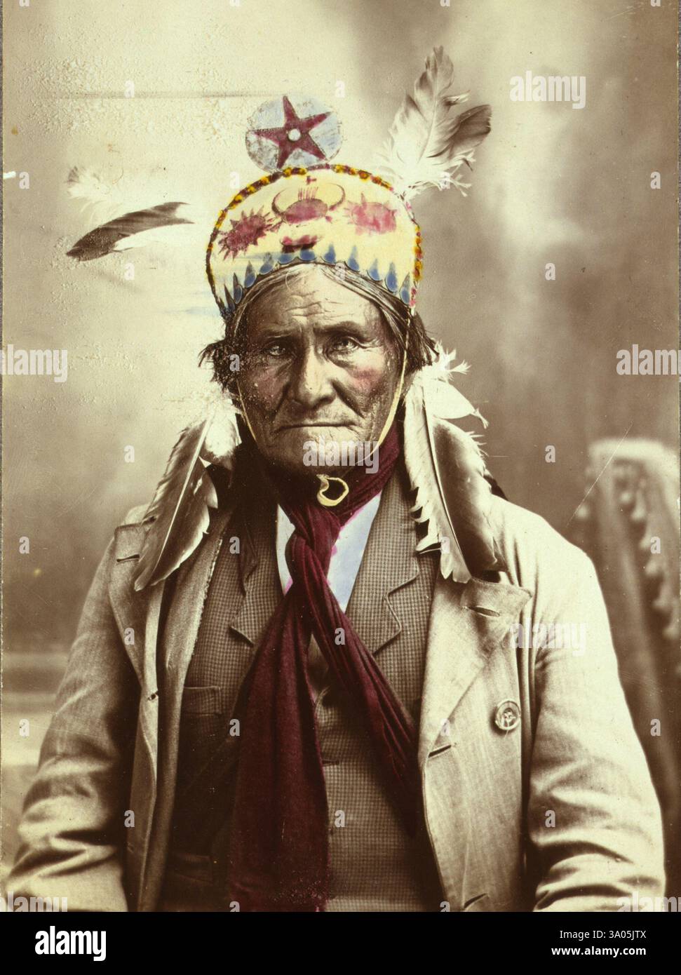 Gerónimo (1829 – 1909) military leader and medicine man from the ...