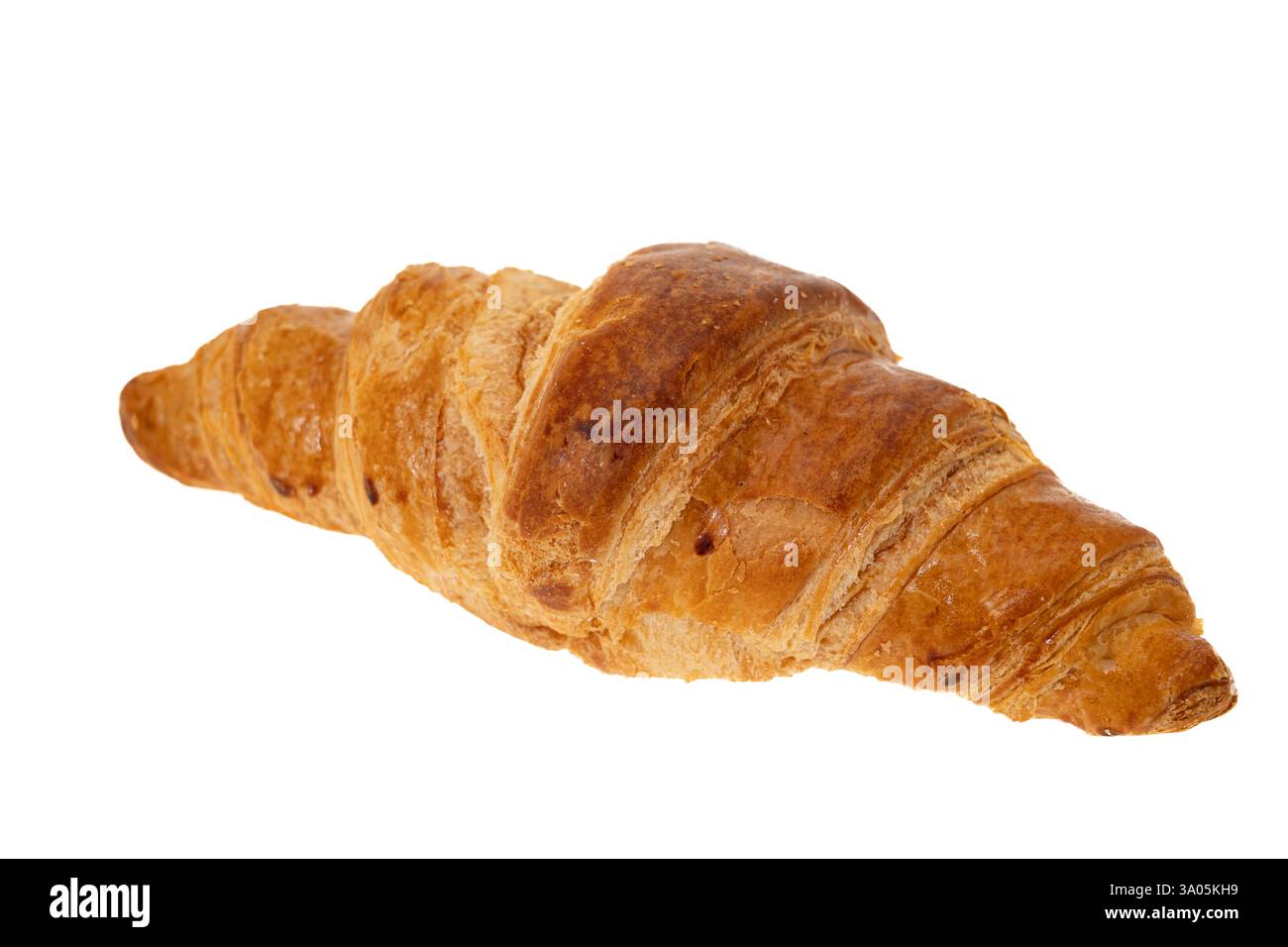 Crossant - white background Stock Photo - Alamy