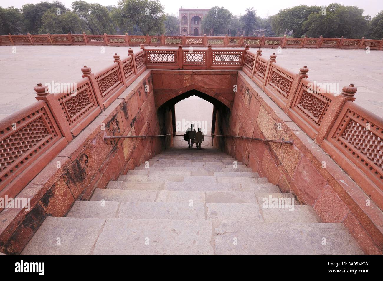Steps at Humayun tomb, Delhi, India, Asia Stock Photo - Alamy