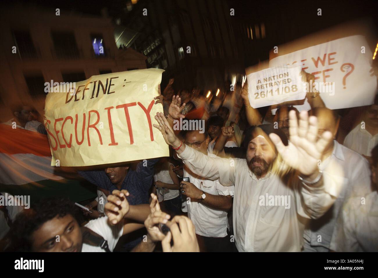 India protest terror attack hi-res stock photography and images - Alamy