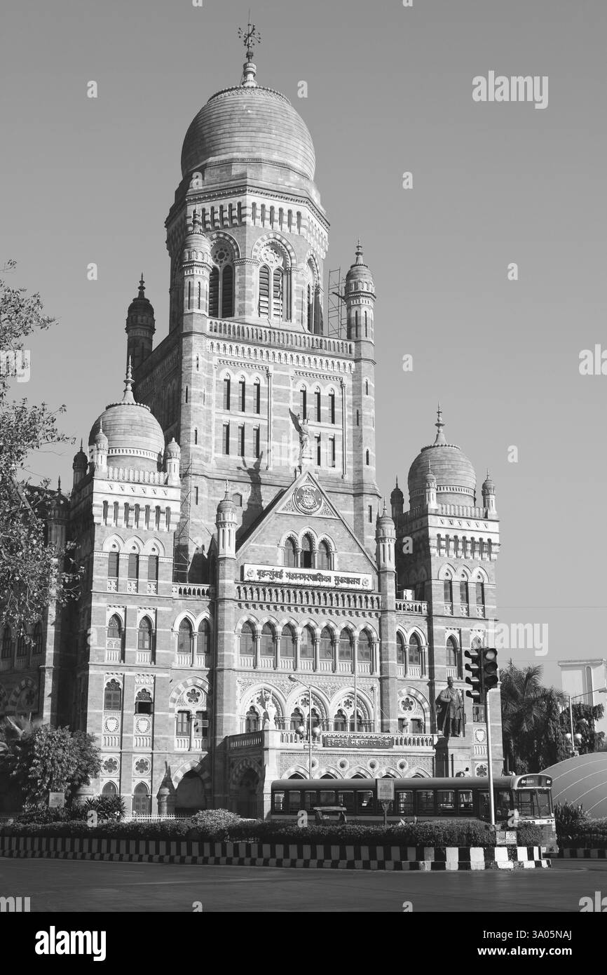 Business district india building Black and White Stock Photos & Images ...