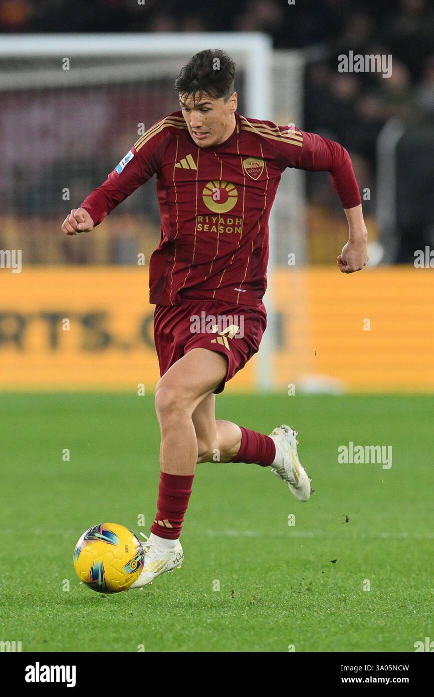 Olimpico Stadium, Rome, Italy - Eldor Shomurodov of AS Roma during ...