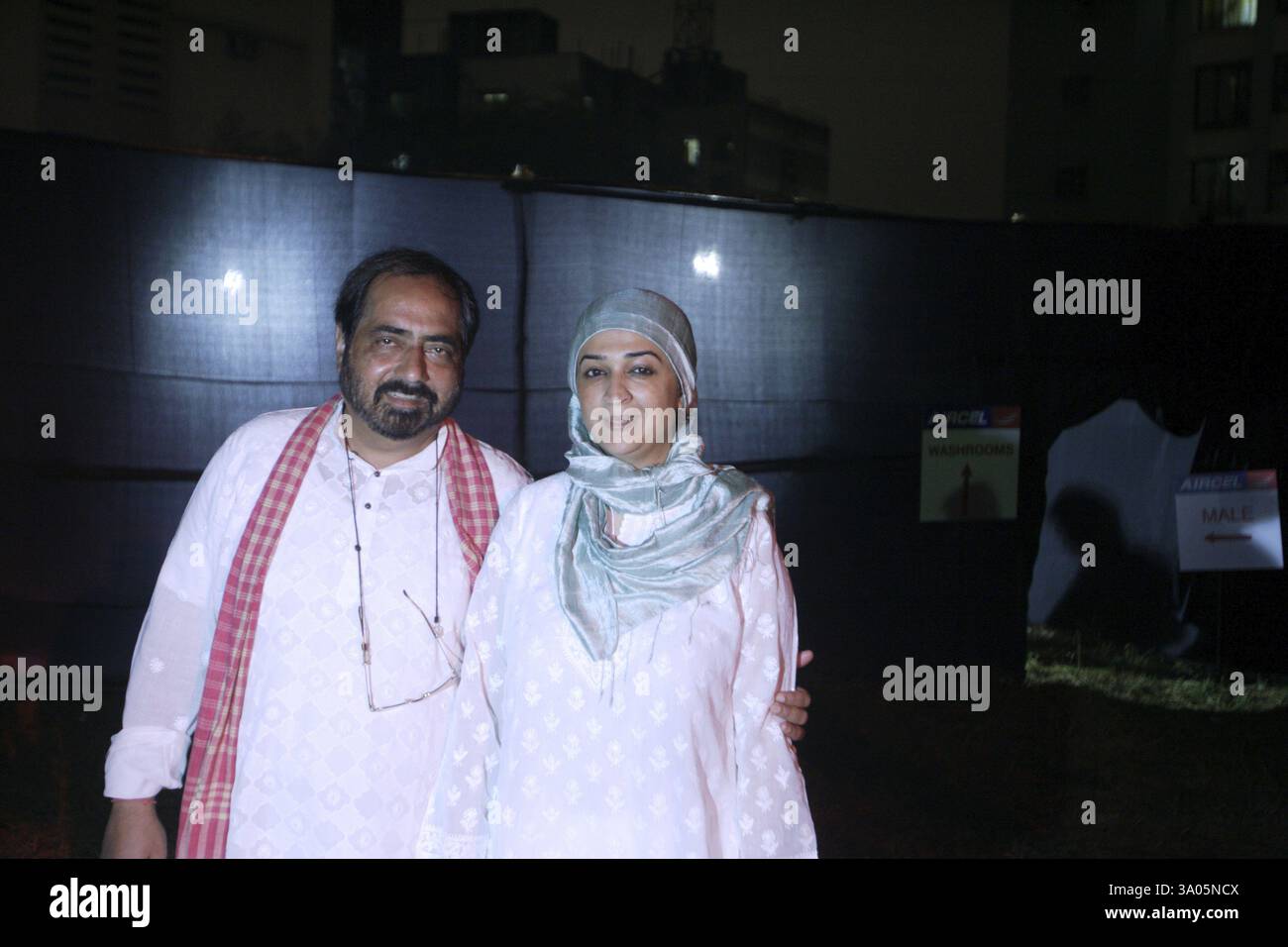 Amir raza husain and his wife virat, Bombay, Mumbai, Maharashtra, India ...