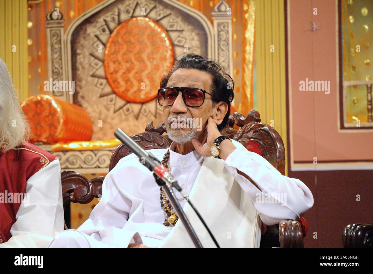 Shivsena leader Balasaheb Thackeray NO MR Stock Photo - Alamy
