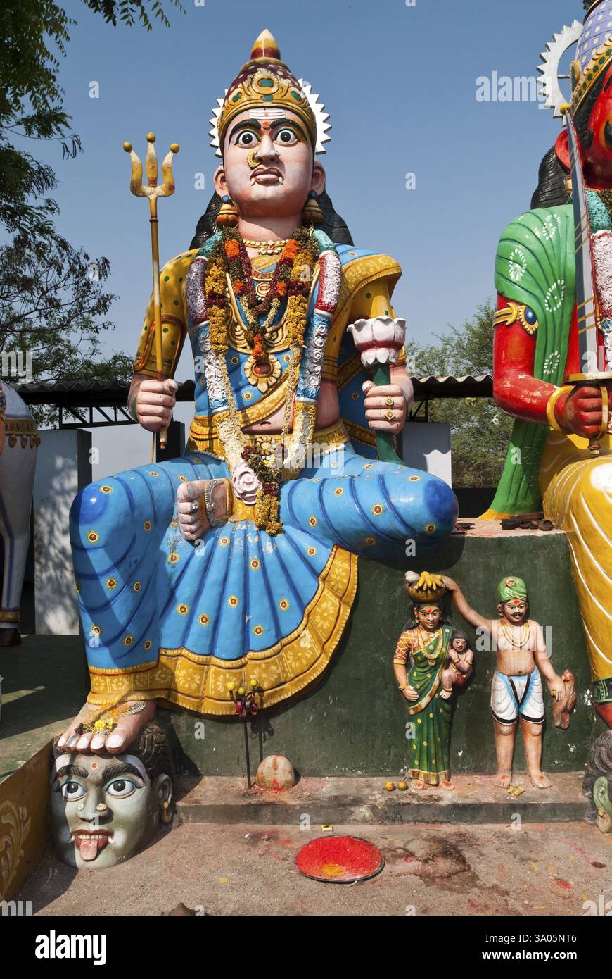Village Guardian temple Muniappan in Dharmapuri, Tamil Nadu, India ...