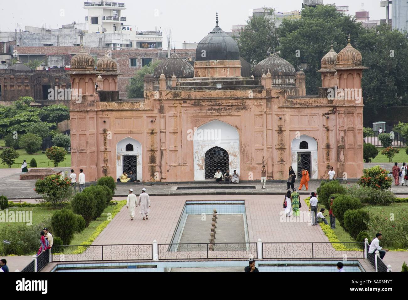 Lalbag fort, Bangla Mughal style Architecture, Dhaka, Bangladesh, Asia Stock Photo - Alamy