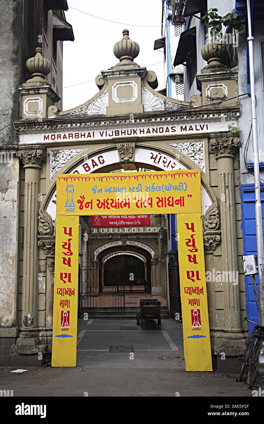 Old building Morar baug built in 1912, Charni road, Bombay Mumbai ...