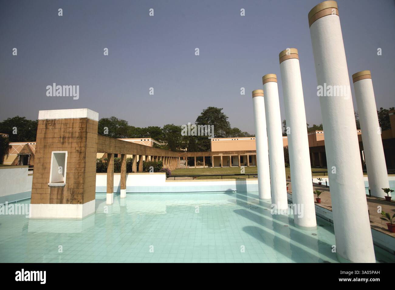 Artistically designed Rusee Modi centre for excellence in the complex ...