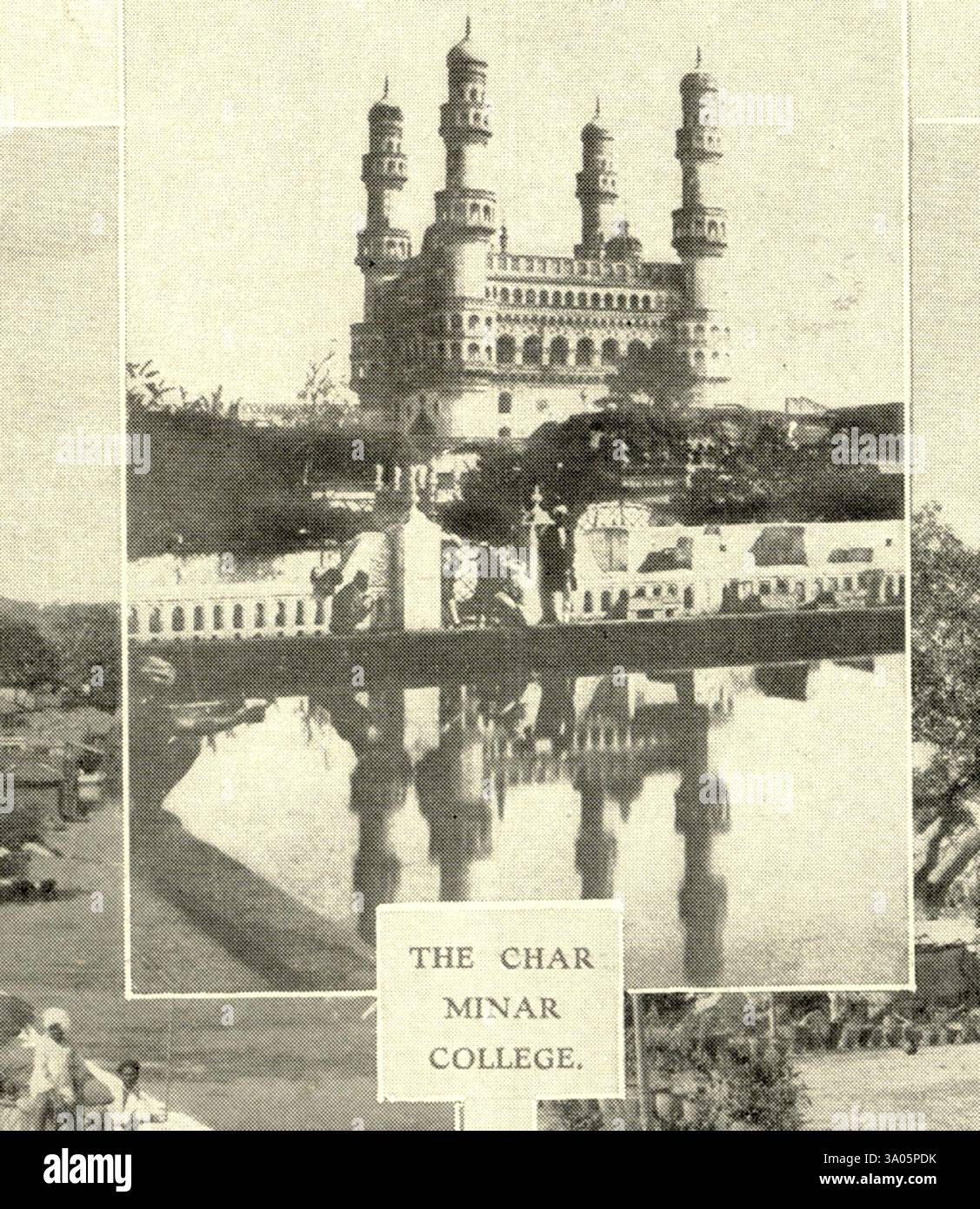 Char Minar college, 10th Febuary1906, Hyderabad, Andhra Pradesh, India ...
