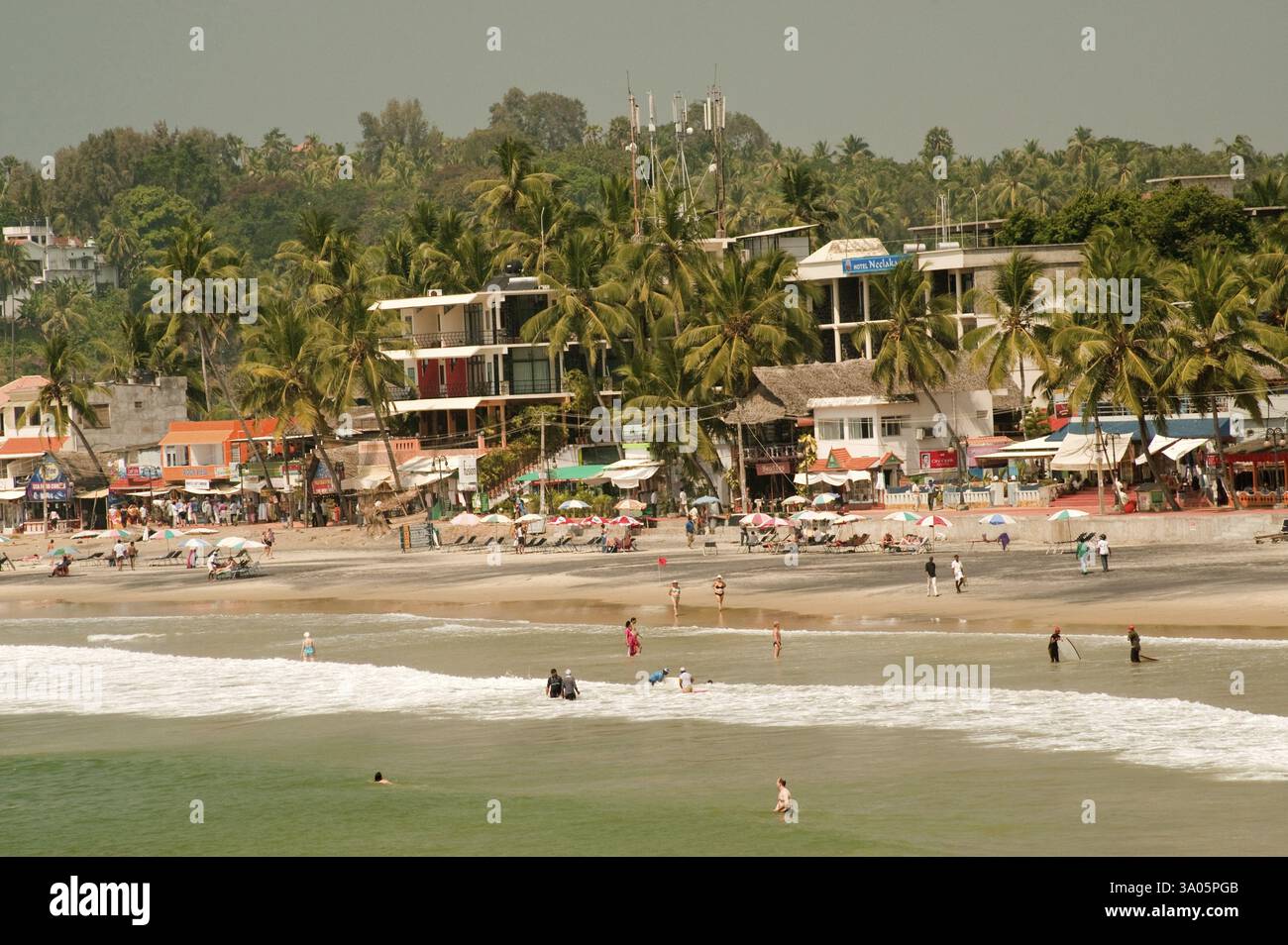 Kovalam beach, Trivandrum Thiruvananthapuram, Kerala, India, Asia Stock ...