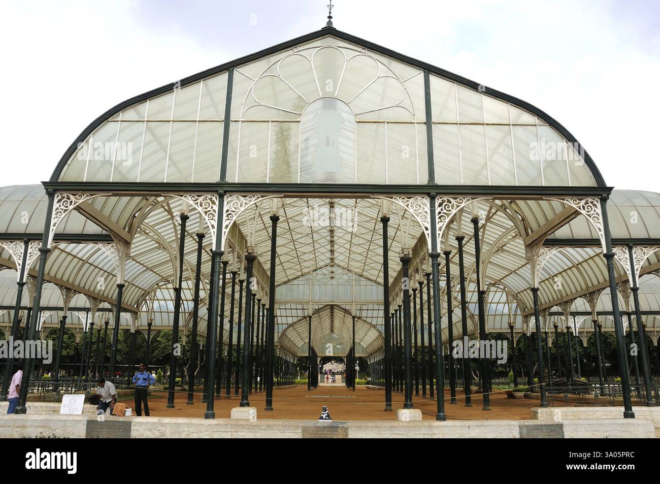 Exhibition hall in botanical garden, Bangalore, Karnataka, India, Asia ...